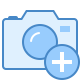 Add Camera icon in Ice Cream Style