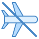 Airplane Mode Off icon in iOS Style