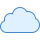 Cloud icon in iOS Style
