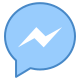 Facebook Messenger icon in iOS Style