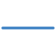 Horizontal Line icon in Cute Outline Style
