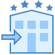 Hotel Check In icon in iOS Style