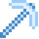Minecraft Pickaxe icon in iOS Style