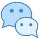Chat app Icons – Free Vector Download, PNG, SVG, GIF