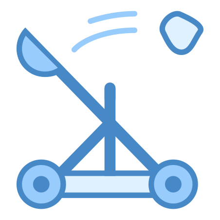 Catapult icon in Blue UI Style