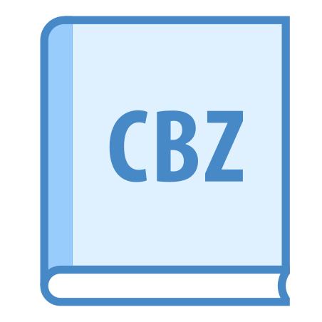 CBZ icon in Blue UI Style
