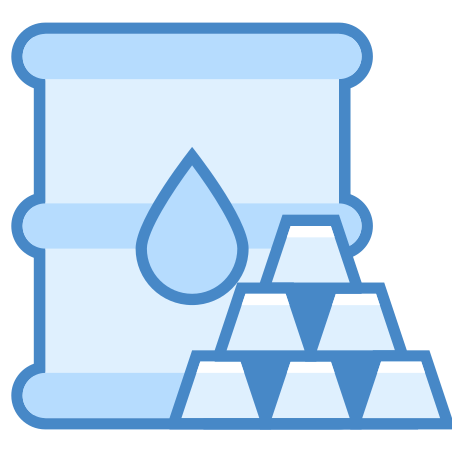 Commodity icon in Blue UI Style