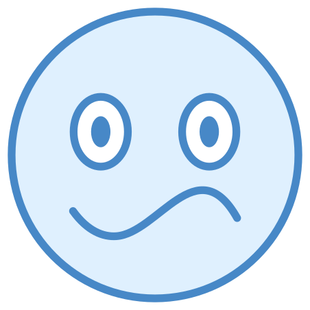Confused icon in Blue UI Style