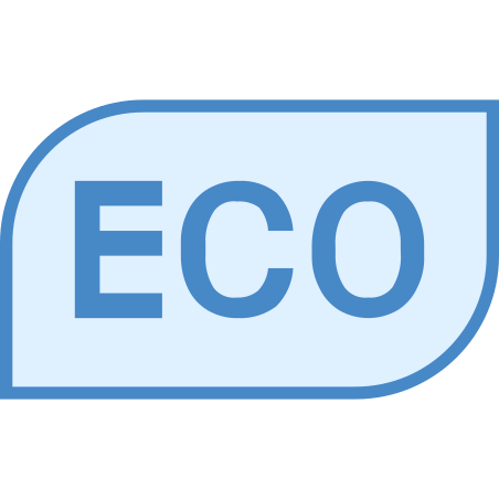 Eco Driving Indicator icon in Blue UI Style