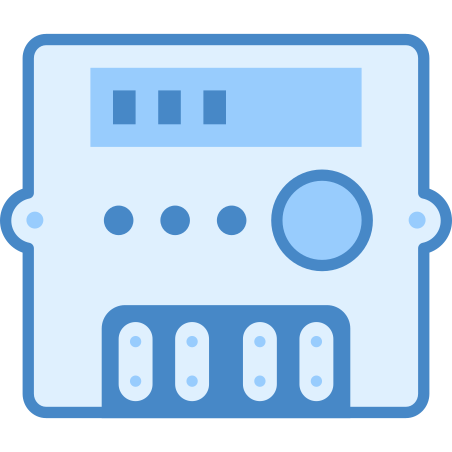 Energy Meter icon in Blue UI Style