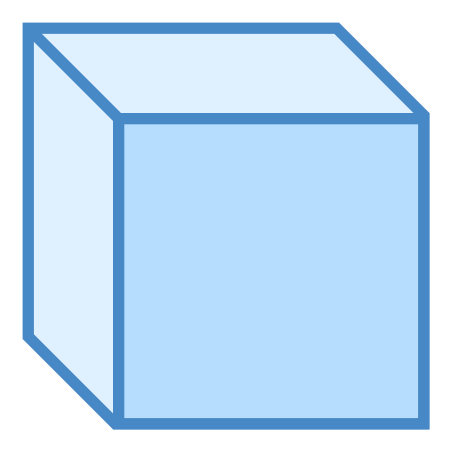 Front View icon in Blue UI Style