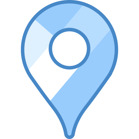 Google Maps icon in Blue UI Style