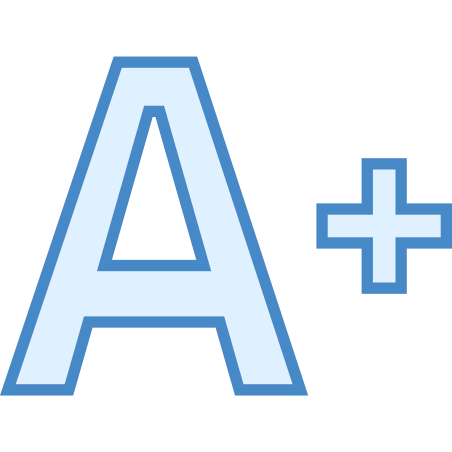 Increase Font icon in Blue UI Style