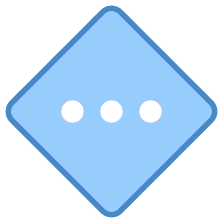 Medium Priority icon in Blue UI Style