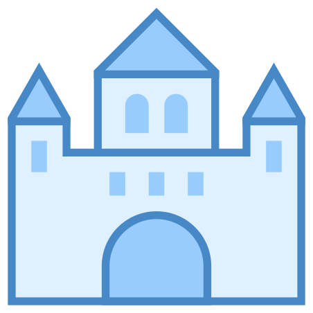 Monastery icon in Blue UI Style