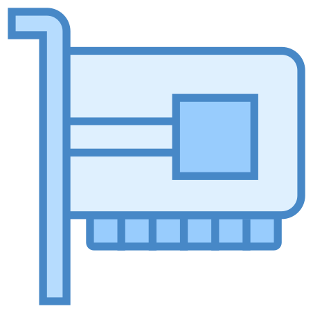 Network Card icon in Blue UI Style