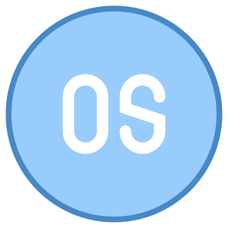 Operating System icon in Blue UI Style
