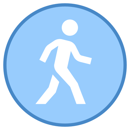 Public icon in Blue UI Style