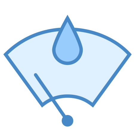 Rain Sensor icon in Blue UI Style
