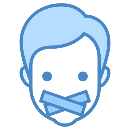 Silence icon in Blue UI Style