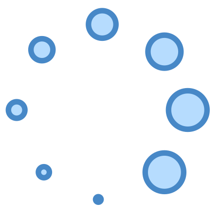 Spinner icon in Blue UI Style