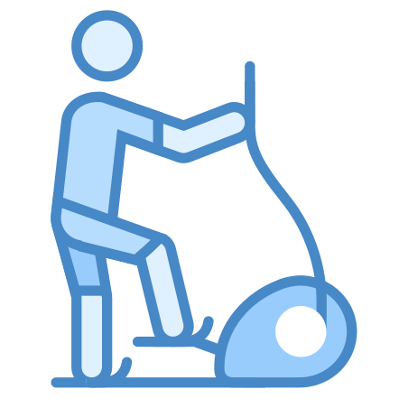Stepper icon in Blue UI Style