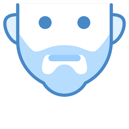 Stubble icon in Blue UI Style