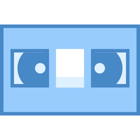 Tape Drive icon in Blue UI Style