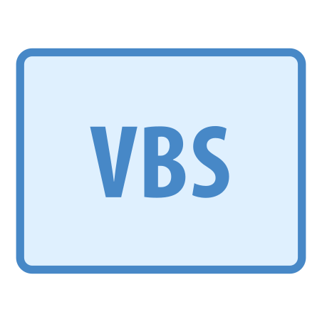 VBS icon in Blue UI Style