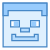 Minecraft Main Character icon in Blue UI Style