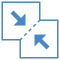 Merge Files icon in Blue UI Style