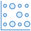 Heat Map icon in Blue UI Style