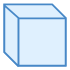 Orthogonal View icon in Blue UI Style