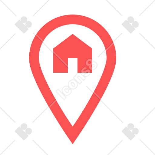 Red Address Icon Location PNG Images CleanPNG