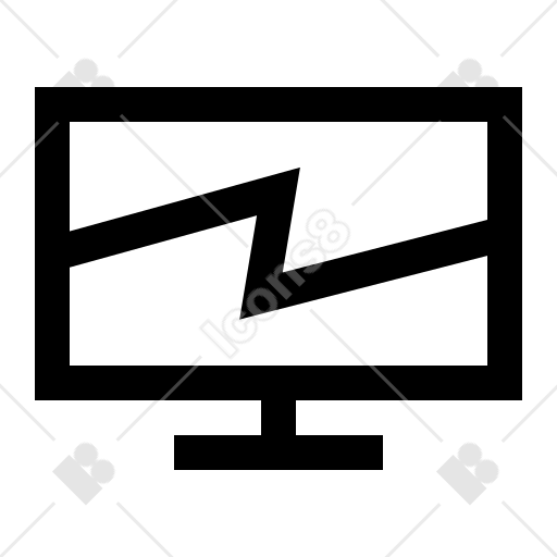 Broken Computer Png
