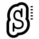 Scratch icon in Cute Outline Style